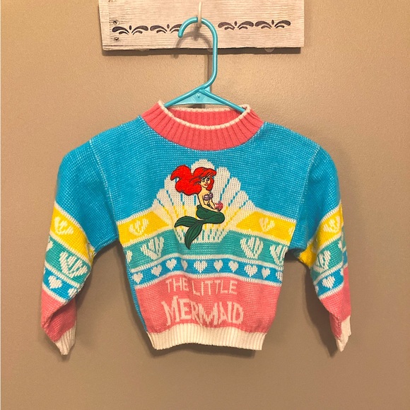 Disney | Shirts & Tops | Vintage Childrens Size 6 Little Mermaid ...
